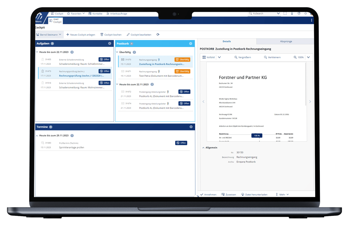 Aareon Wodis Yuneo - Das ERP-System für die Wohnungswirtschaft